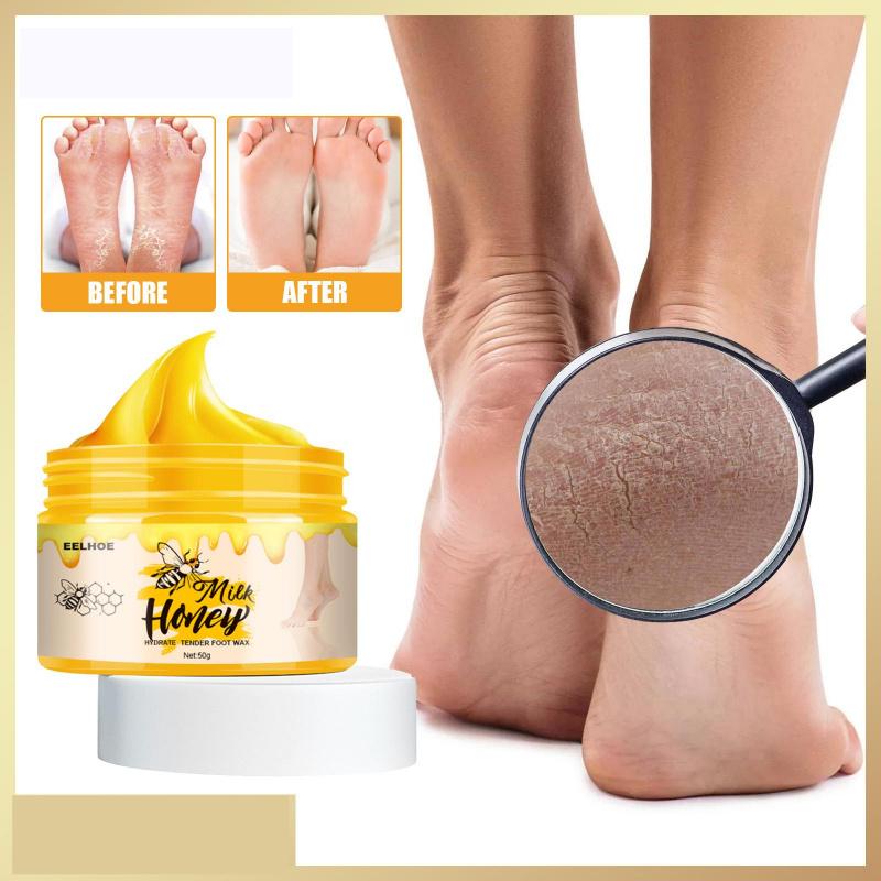 Milk Honey Foot Mask Exfoliating Calluses Tender Feet Exfoliating ...