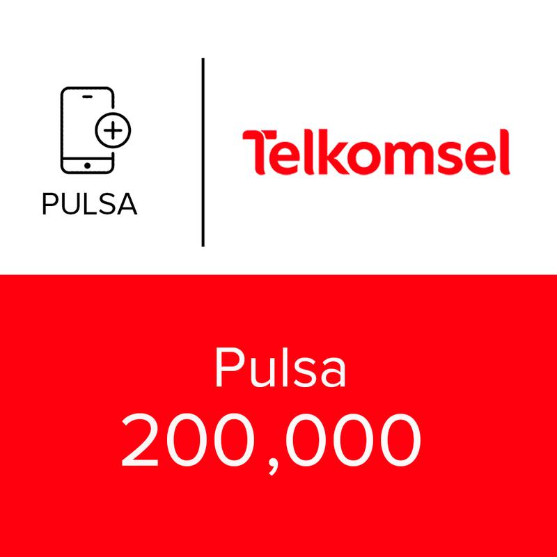 Pulsa / Mobile Reload Telkomsel - Rp. 200.000 - Shop | Tokopedia