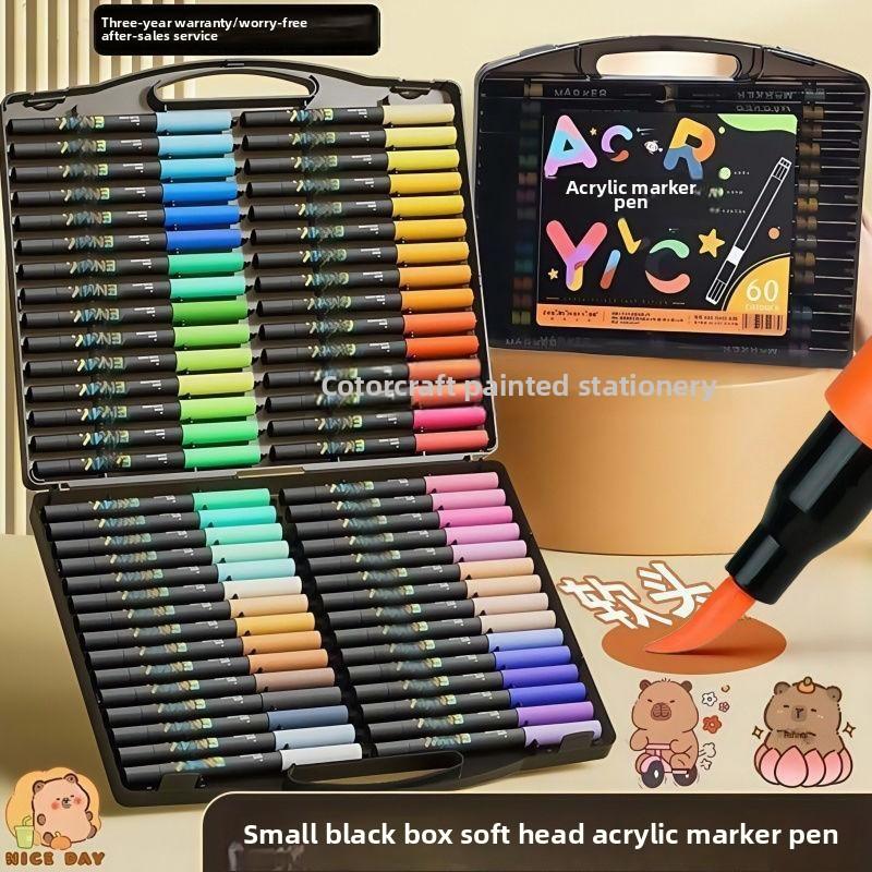 Pen Penanda Akrilik, Naik Taraf Baharu, Sesuai untuk Seni Pelajar, Khas ...