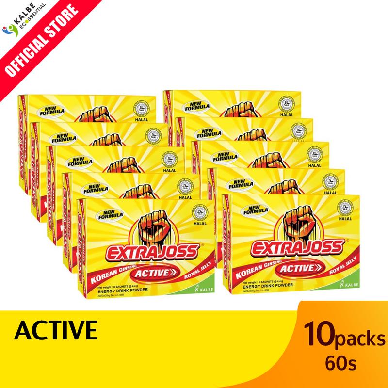 Extra Joss Energy Drink 10 Packs (60 Sachets) - TikTok Shop Philippines