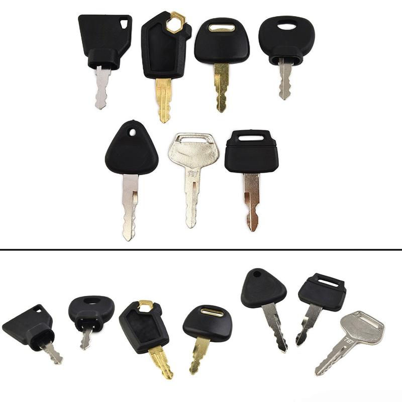 7PC CONSTRUCTION MACHINE KEYS 14607 5P8500 K250 H800 For JCB - TikTok ...