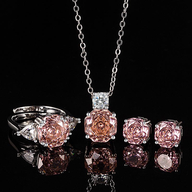 Papalacha High Carbon Diamond Millennium Rose Cut Set Octago - TikTok ...