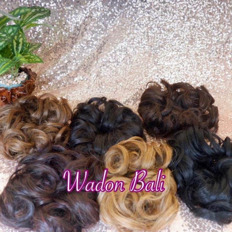 Karet ulir /cepol messy bentuk karet / cepol rambut - Shop | Tokopedia