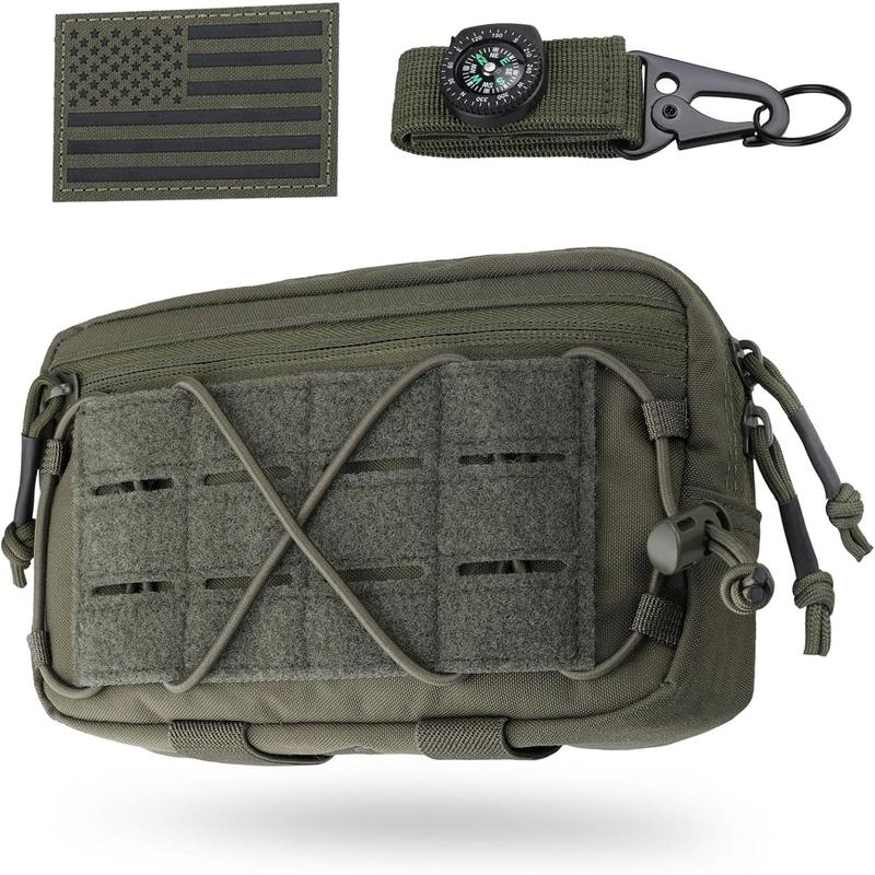 Tactical Molle Admin Dump Pouch, Molle Pouches for Vest Utility ...