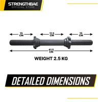 Jual Dumbbell Stick 3cm STRENGTHBAE Dumbbel Handle 3 cm Dumbel Stik Gym ...