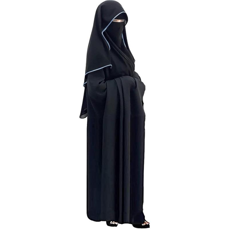 Niqab Saudi Chiffon First Class Quality Long Burqa Hijab Face Cover ...