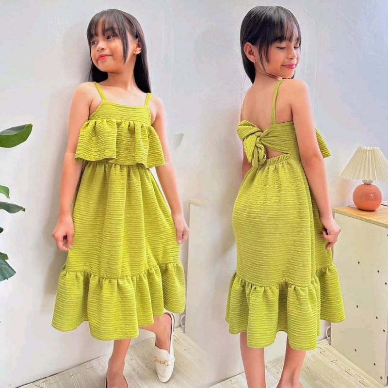 Sept.ph Amara Dress 4-7yo RTW OOTD for kids girls - TikTok Shop Philippines