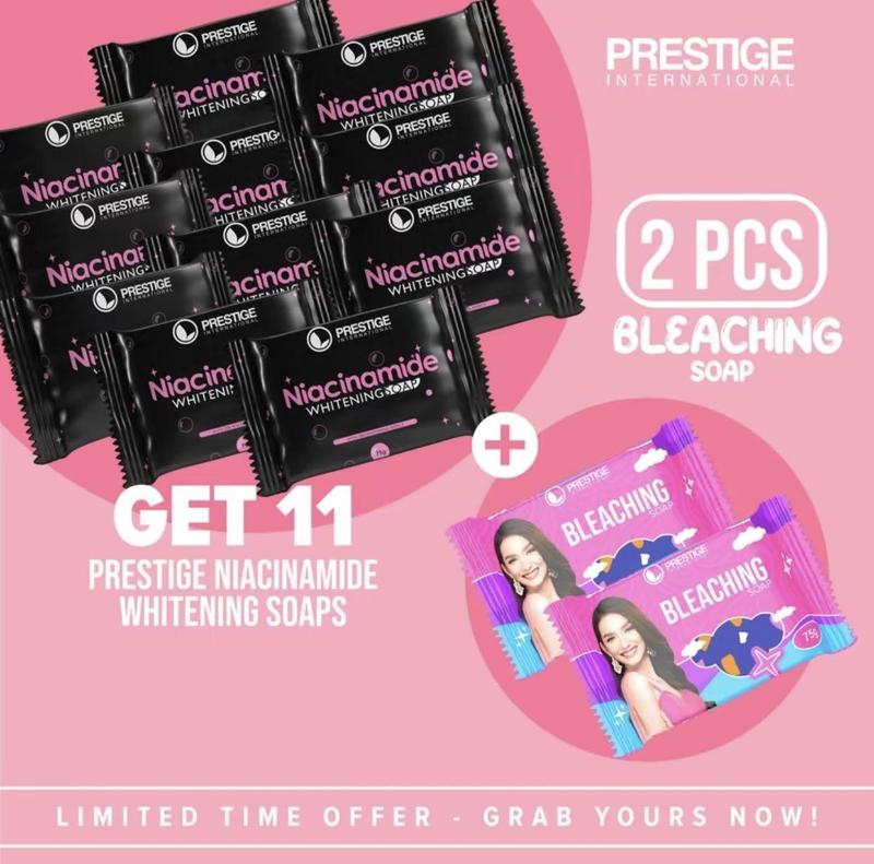 【Super Savers】11PCS NIACINAMIDE WHITENING SOAP+2PCS BLEACHIN - TikTok ...