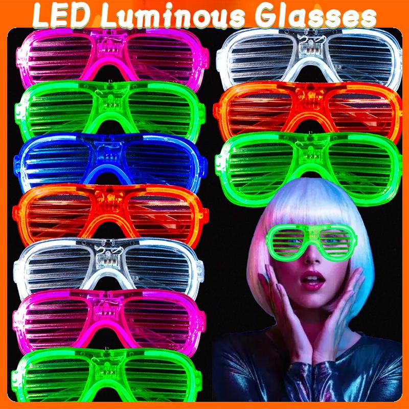 LED Kacamata Luminous untuk Pesta Neon, Ulang Tahun, Pernikahan ...