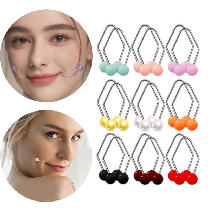 2Pcs/set Easy To Wear Women Girls Face Dimple Makers Cheeks Clip ...