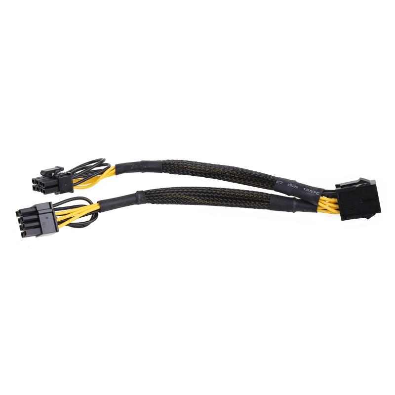 8-Pin PCIe Splitter Power Cable PCI-e 8 Pin Female to Dual 8 - TikTok ...