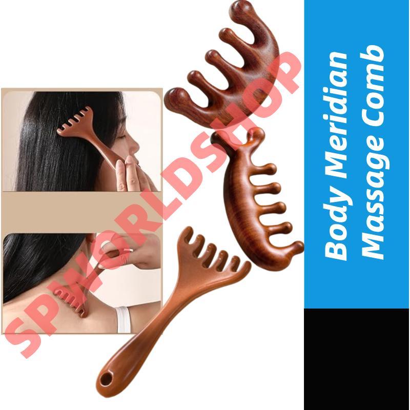 Body Meridian Massage Comb Deer Antlers Acupuncture Help Blood - TikTok ...