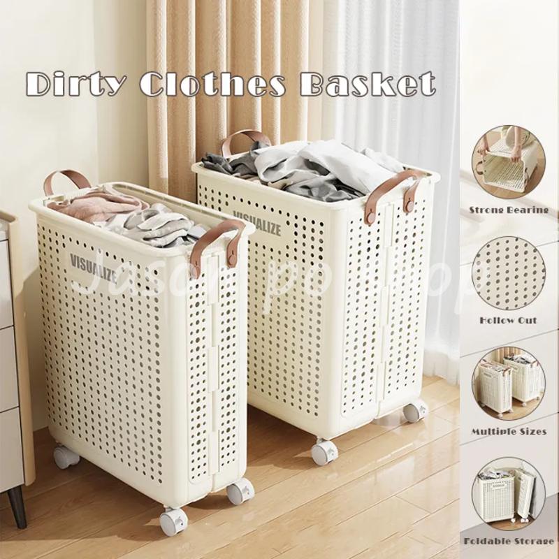 Jason Laundry Baskets With Wheels, Multipurpose Storage Basket ...