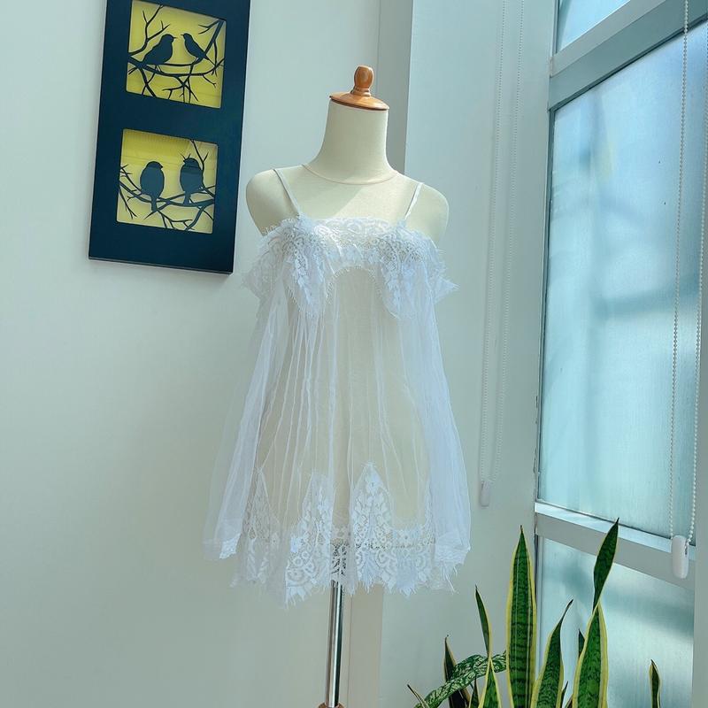 Gaun Tidur Lace Soft - Shop | Tokopedia