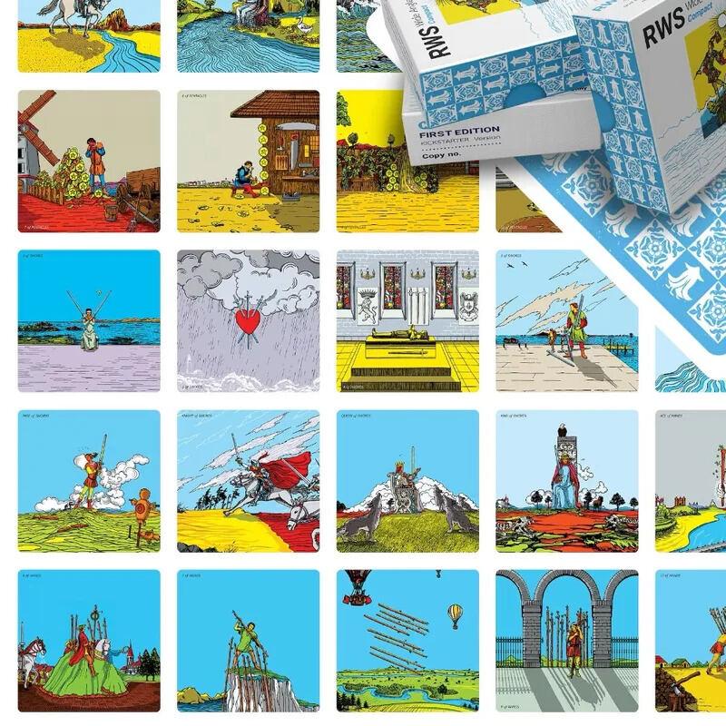 RWS Wide Angle Tarot - Compact Edition 78 Pcs Cards 2 Specials - TikTok ...