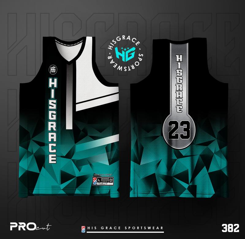 382 HG BASKETBALL CONCEPT JERSEY BLUE GREEN WHITE BLACK COLORWAY ...
