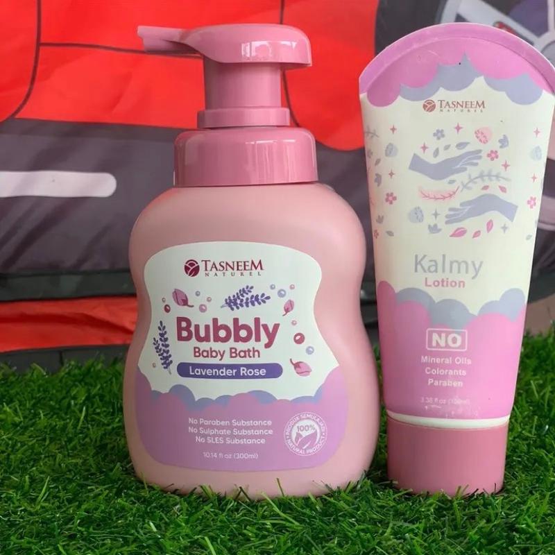 Tasneem|Set Rutin Bayi|Set Kulit Baby Lembut| Kalmy Lotion|Lavender ...