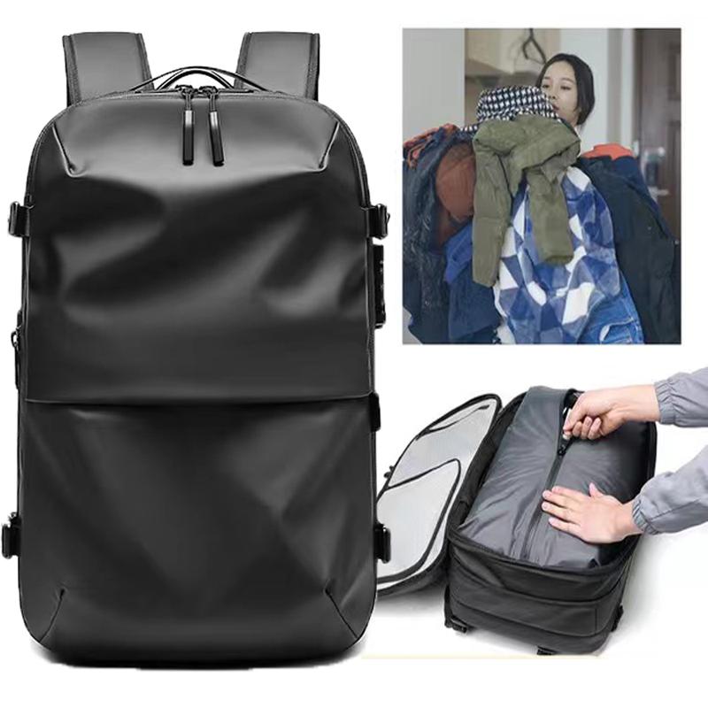 60L Airback Backpack with Air Pump Travel Backpacks Expandable - TikTok ...