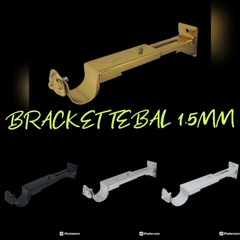 Bracket kaki rollet rel tiang gorden batang hordeng 1.5mm FULL - Shop ...