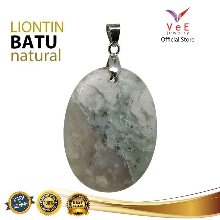 Jual Liontin Batu Giok Asli Cina Abu Oval - VeE Liontin Terapi ...