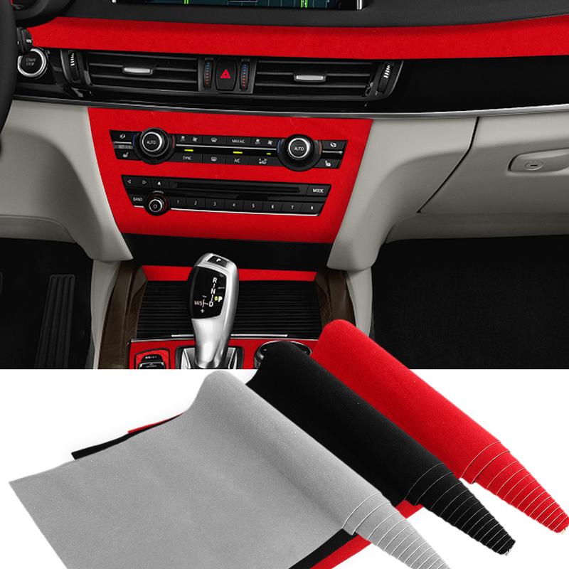 Velvet fabric stickers for car, self adhesive flannel fabric - TikTok ...
