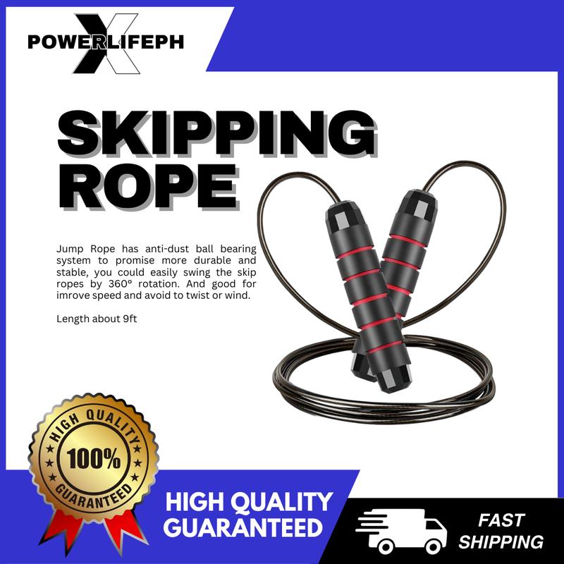 Professional Skipping Rope Tangle-Free With Ball Bearings Rapid ...