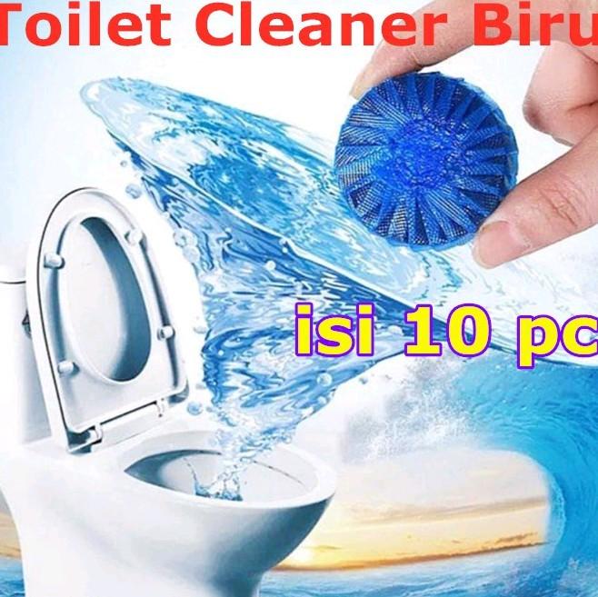 10pcs TABLET BIRU Kloset Tablet Pembersih Toilet Penyegar Kloset - Shop ...