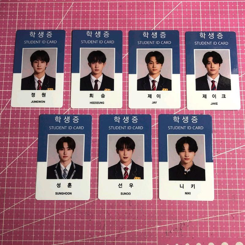 Enhypen ID Card (sold per member/photocard type not PVC) - TikTok Shop ...