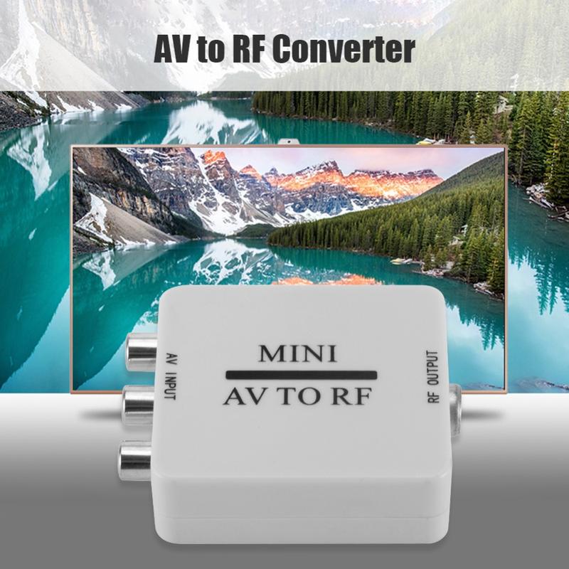 Simple Operation AV To RF RCA AV To RF Converter RCA To RF T - TikTok ...