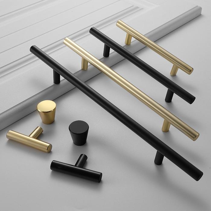 Jual Handle lemari Handle Emas Hitam Gold Tarikan Laci Minimalis Modern ...