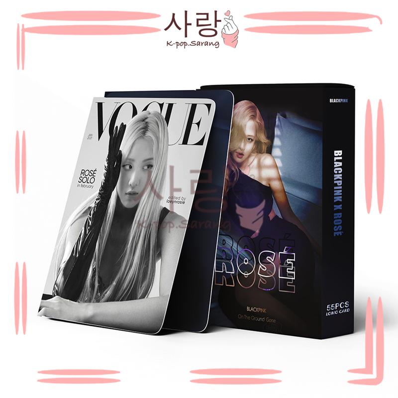 54pcs BLACKPINK ROSE《ROSE》LOMO Cards Set Collection Kpop Games - TikTok ...