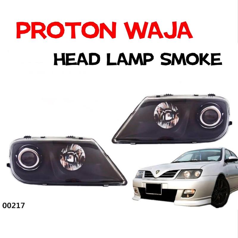 PROTON WAJA 2000 HEAD LAMP SMOKE SET // MMC CAMPRO HEAD LAMP - TikTok ...