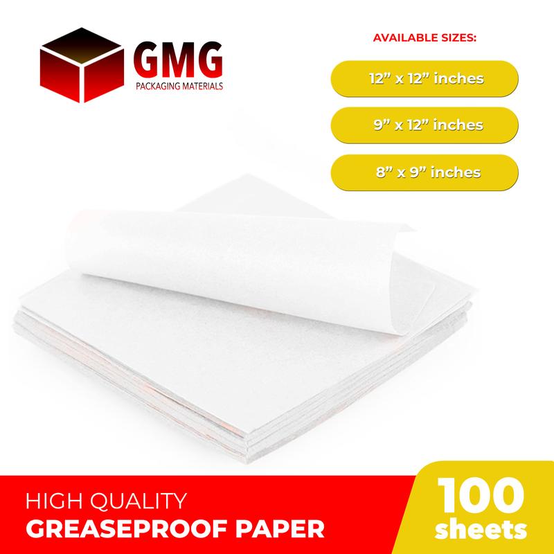 [100 sheets] GMG Greaseproof Grease Proof Paper - TikTok Shop Philippines