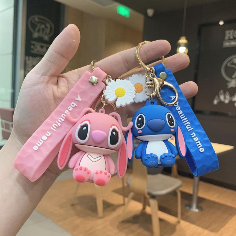 KC006 Cartoon Key Chain Creative Couple Schoolbag Pendant Cute - TikTok ...
