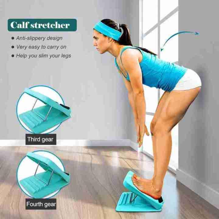 Slant Board, Adjustable Incline Board Portable Leg Exercise Ankle ...