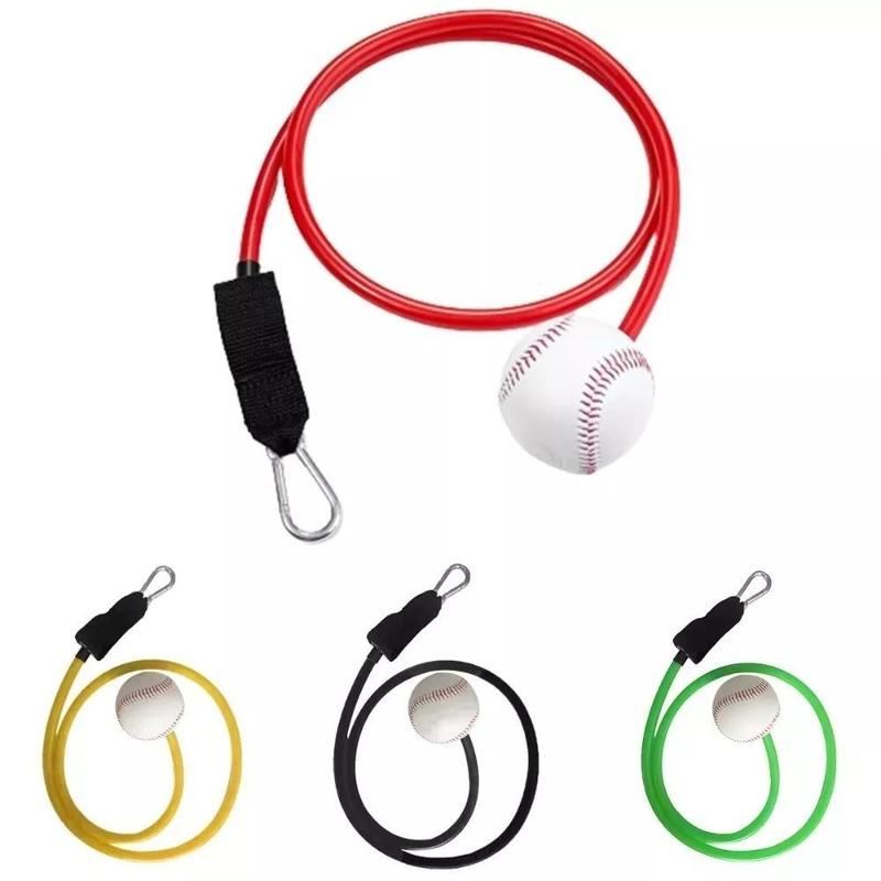 New Rubber Baseball Resistance Trainer Potable Elastic Arm Strength ...