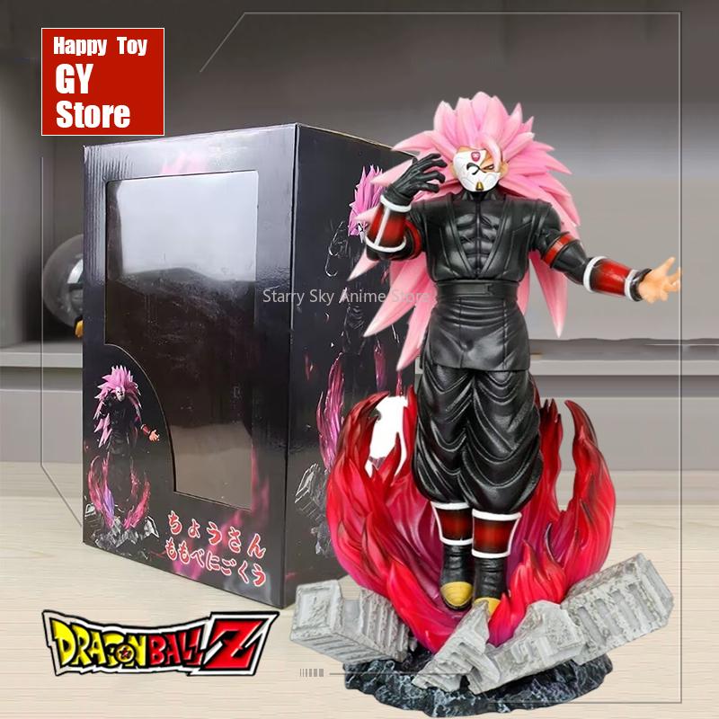 Dragon Ball Zamasu Anime Figurine Black Goku Ssj3 Figurine 32cm Pvc ...