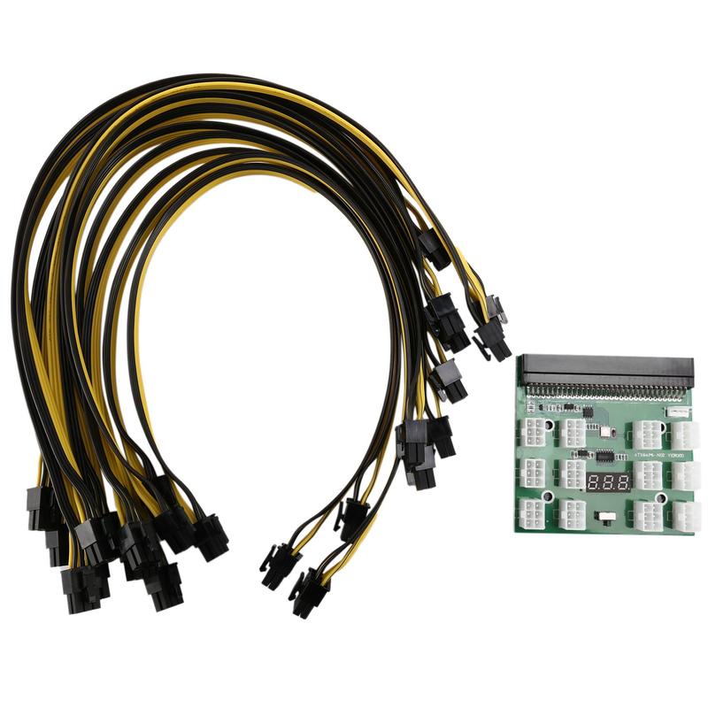 Server Power Conversion Board 12 Ports Breakout Board Plus 12Pcs ...
