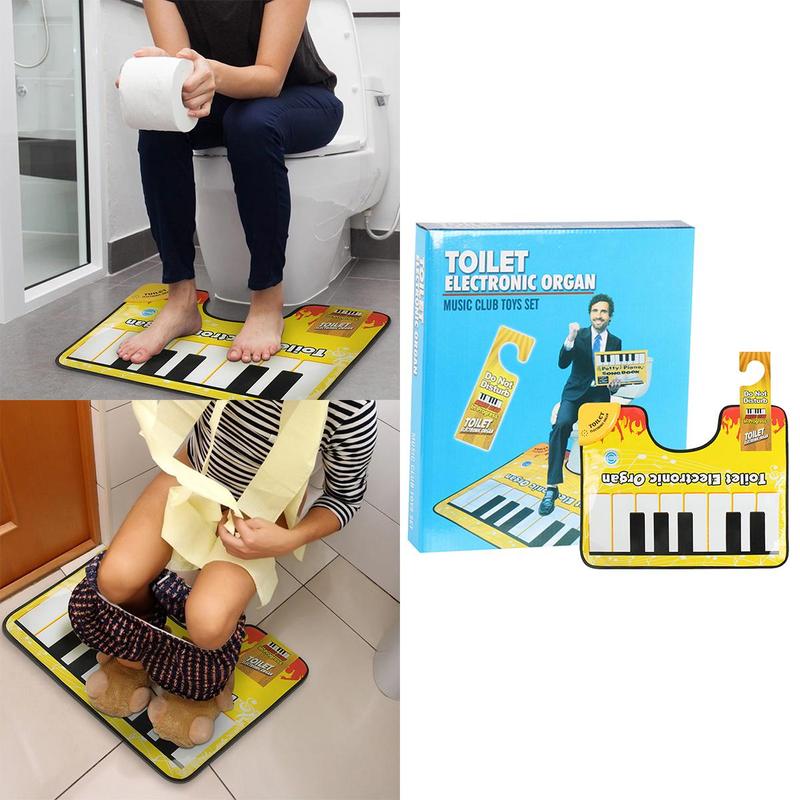Toilet Electronic Keyboard Fun Leisure Waterproof Music Blanket ...