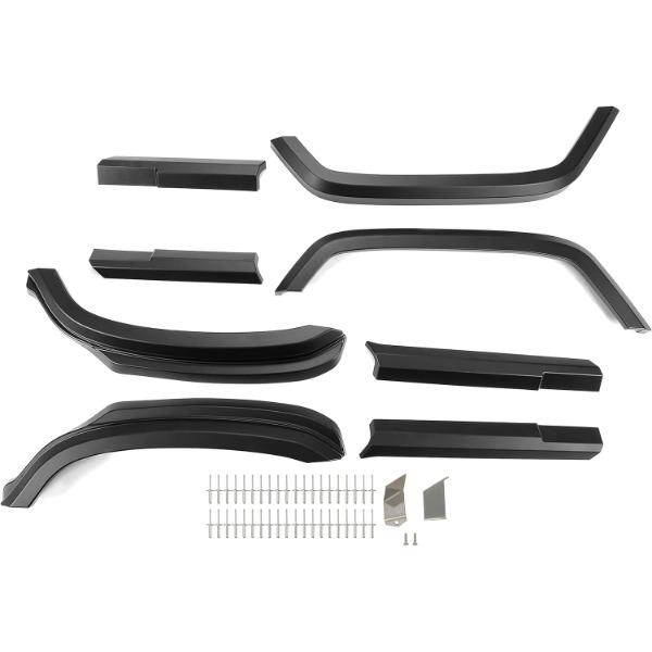 Fender Flares Kit Compatible with Hummer H1/ Humvee 8PCS Mud Flaps ...