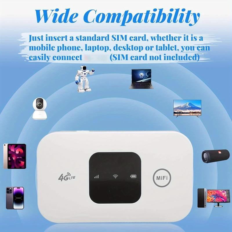 4G LTE Mobile Hotspot Device Portable Travel Router SIM Card - TikTok Shop