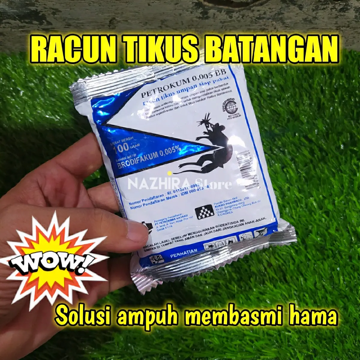 Racun tikus Batangan petrocum Ramah Lingkungan Mouse Pembasmi - Shop ...