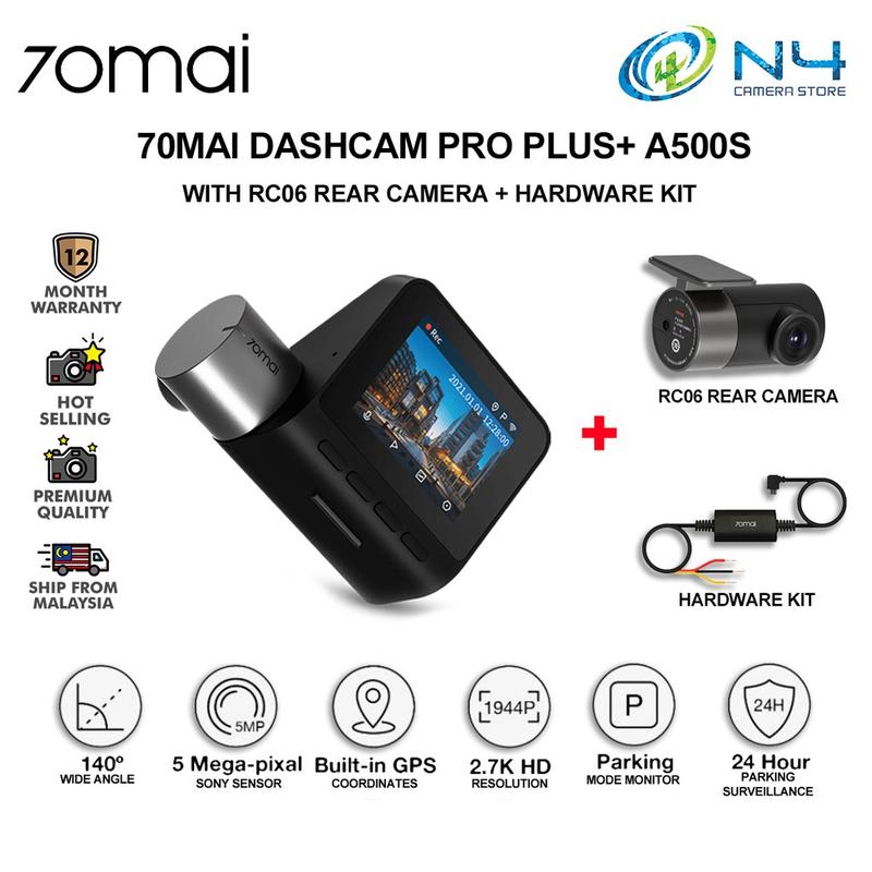 70mai A500S Pro Plus with Rear Cam 1944P Dashcam Built-in GP - TikTok ...