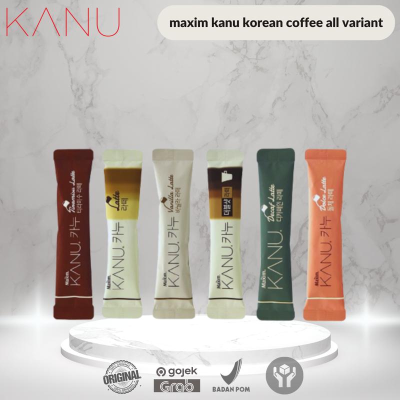 Maxim Kanu Coffee - Kopi Instan Asli Korea 1 Sachet ( TIRAMISU - VANILA ...