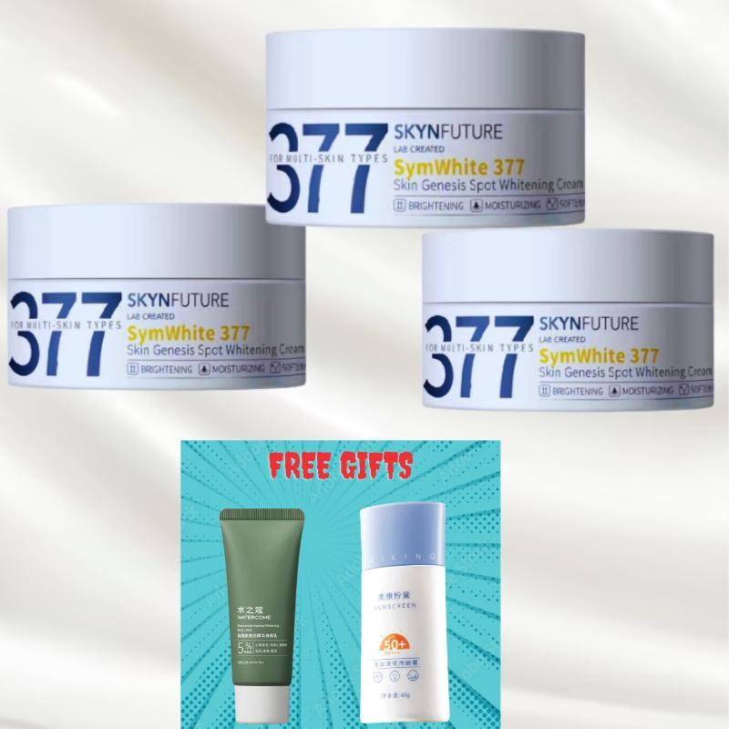 [Mall + SKYNFUTURE] 3 x 30g 377 Whitening Cream Free One SunScreen ...