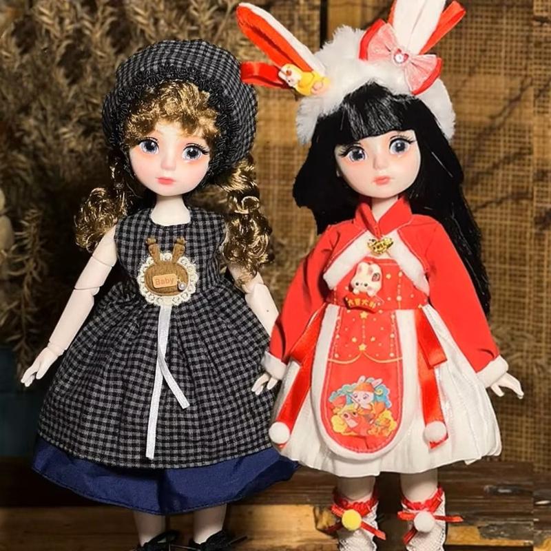 1 Set Play House Toys 1/6 SD 30cm Bjd Doll with Clothes Long - TikTok ...