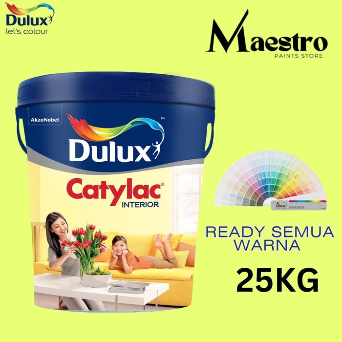 Jual Dulux Catylac 25kg Putih Brilliant White - chrysant White - Kota ...