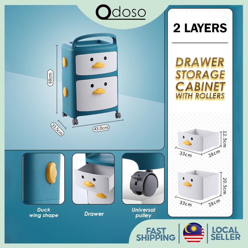 SW010 Tema Kartun Kabinet Penyimpanan Laci dengan Penyimpana - TikTok ...