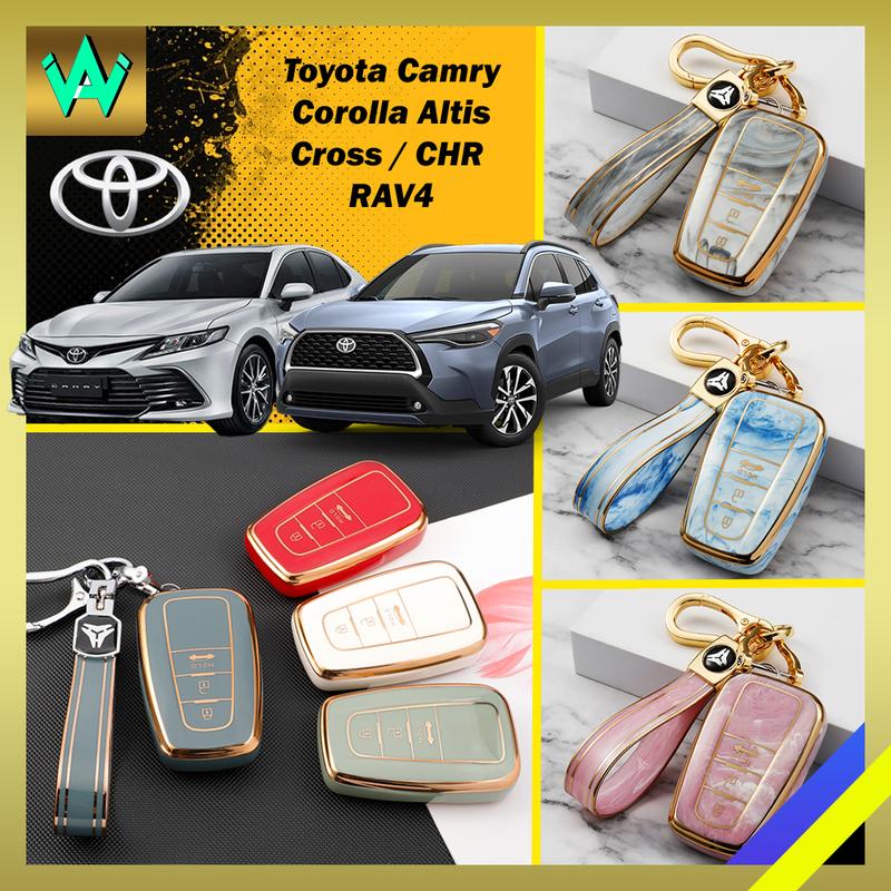 Car Key Cover Case Casing Sarung Kunci Kereta Toyota Corolla - TikTok ...