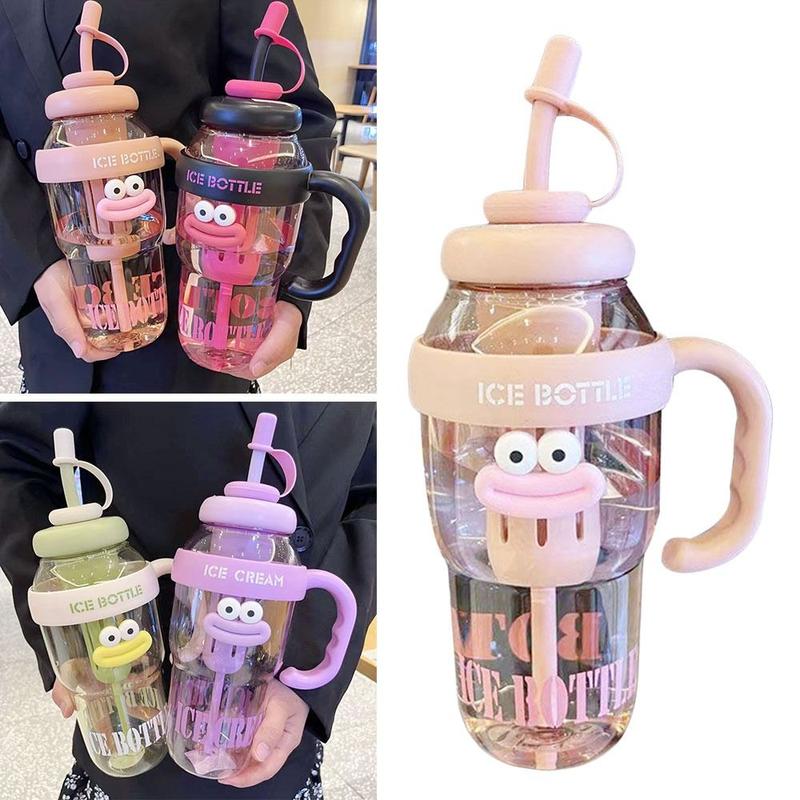 1300ML Creative Large Capacity Summer Water Bottle With Sipp - TikTok ...